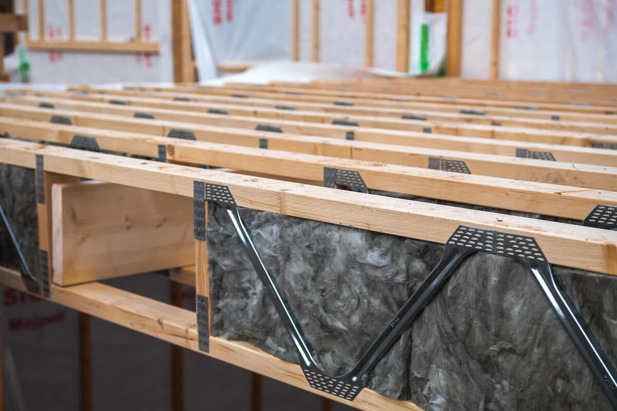 Posi-Joist - inžinerinių medienos ir plieno sijų sistemos